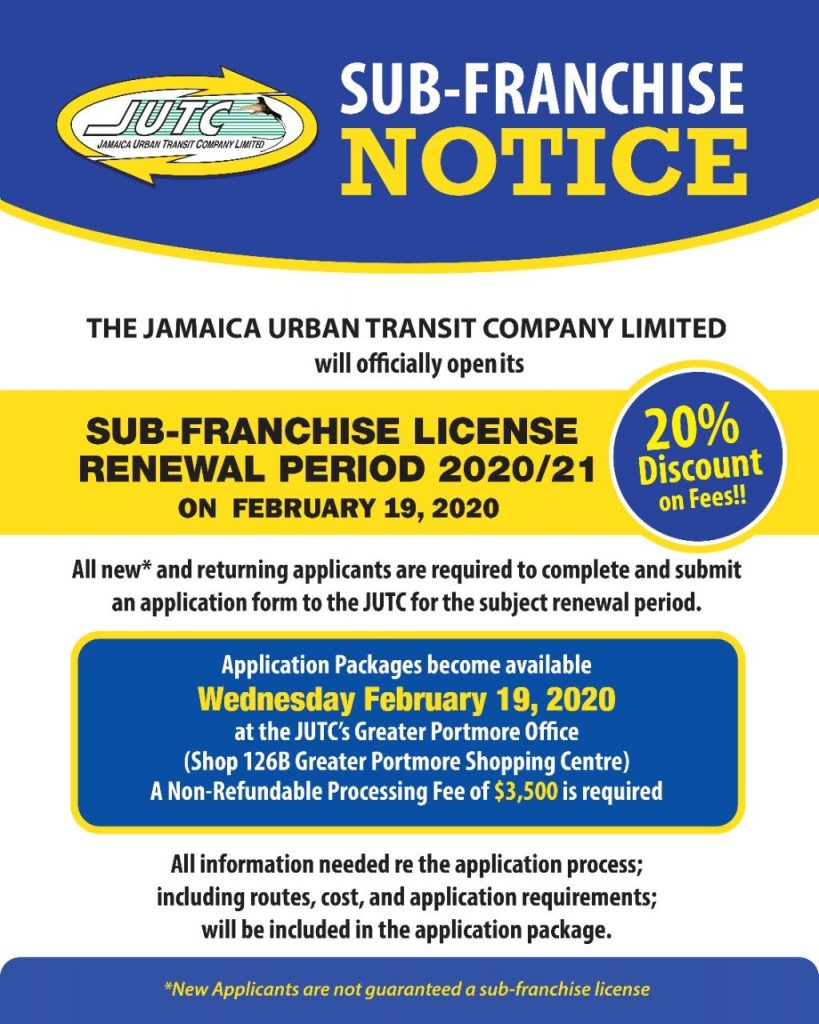 Bus Routes – Jamaica Urban Transit Company Limited