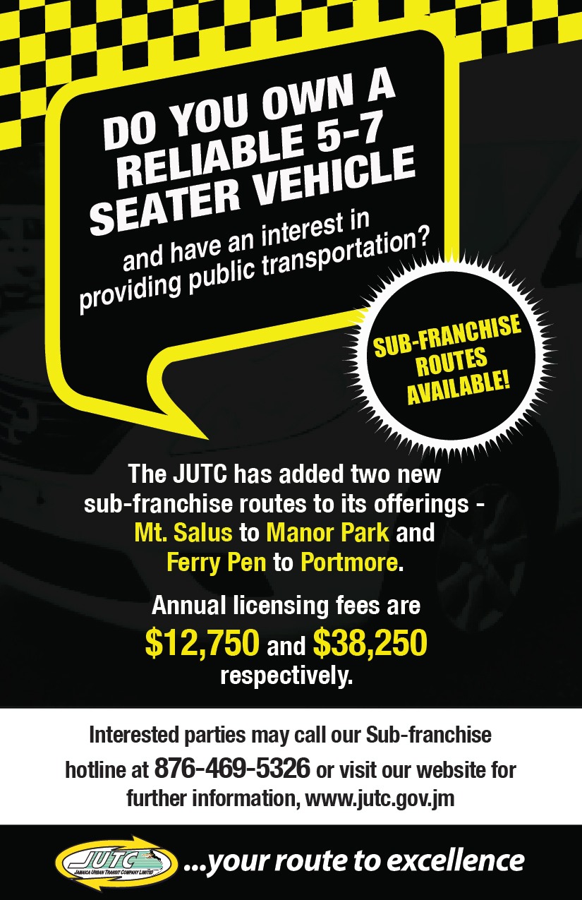 Announcements – Jamaica Urban Transit Company Limited