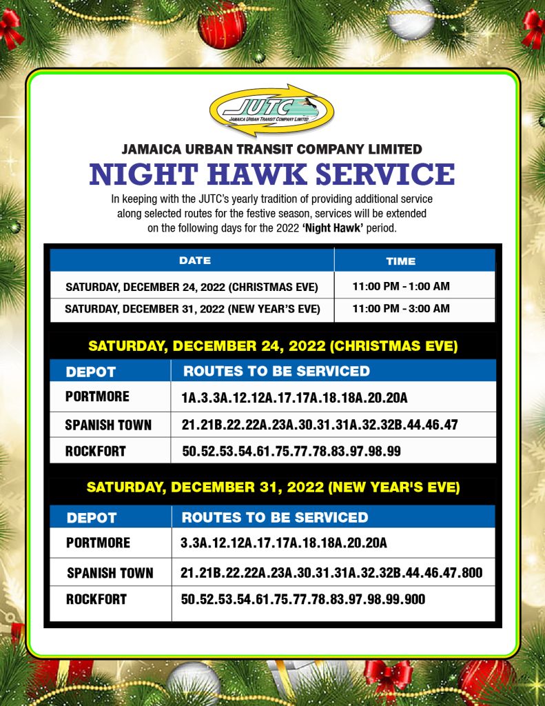 Documents – Jamaica Urban Transit Company Limited